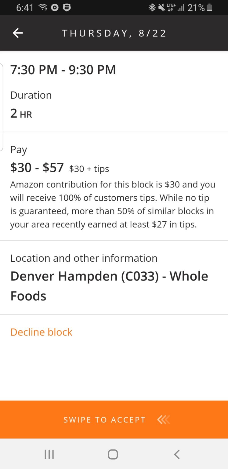 How Much Does Amazon Flex Pay Per Block Dollarsanity How Much Does Amazon Flex Pay Per Block Dollarsanity